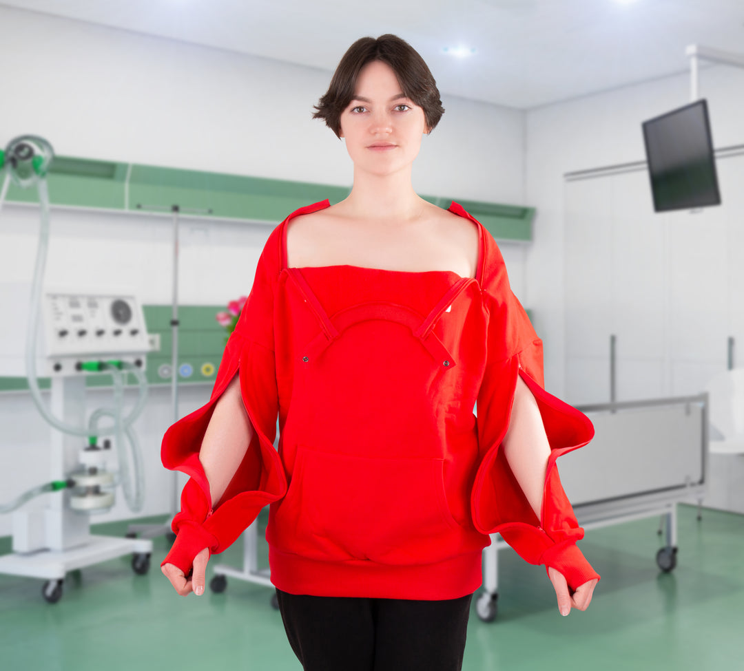 Hemodialysis Chemotherapy Clothing Chemo Jacket Port Access Shirt ...